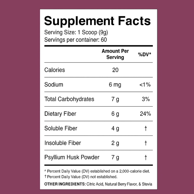 Fiber Zone 60 Servings – Berry & Lemon-Lime Flavors